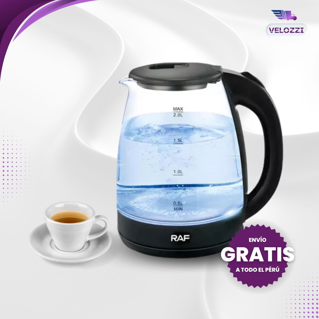 Jarra Hervidora de Vidrio RAF – Velozzi Store