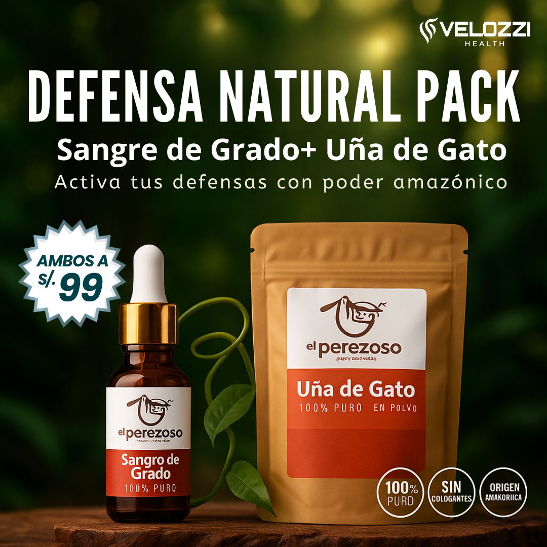 Pack Defensa Natural®- Uña de Gato + Sangre de Grado – Velozzi Store